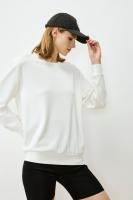 China 100cm - 116cm Custom White Sweatshirt OEM ODM Blank Pullover Hoodie for sale