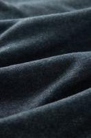 China Charcoal Black Wool Base Layer Slim Fit Crew Neck Long Sleeve Top  Customized Color for sale