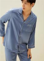 China 100% Mulberry Silk Pajama Set for Women - Breathable & Moisture-Wicking with Relaxed Loose Fit for sale
