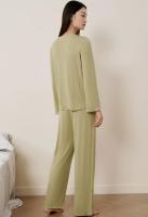 China Mulberry Silk Pajama Set for Women – Warm Relaxed-Fit Loungewear for sale