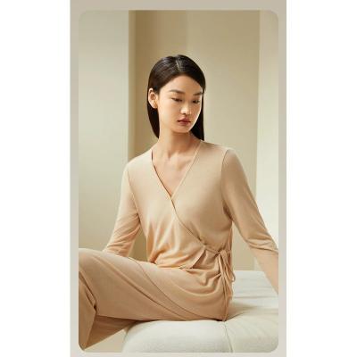 China Relaxed Lounge Pajama Set, Wool & Silk for sale