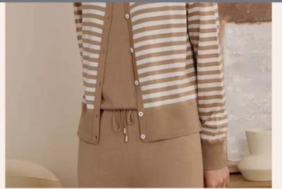 China Relaxed Cardigan, Wool & Silk for sale