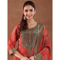 China Kurta Suit Three-Piece Set (Silk Blend) for sale