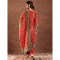 China Kurta Suit Three-Piece Set (Silk Blend) for sale