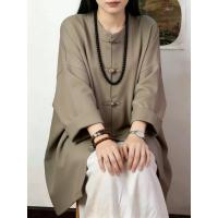 China Cotton Linen Tunic & Pants Set (Women) for sale