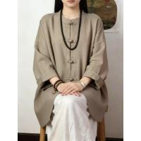 China Cotton Linen Tunic & Pants Set (Women) for sale