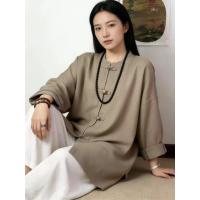 China Cotton Linen Tunic & Pants Set (Women) for sale