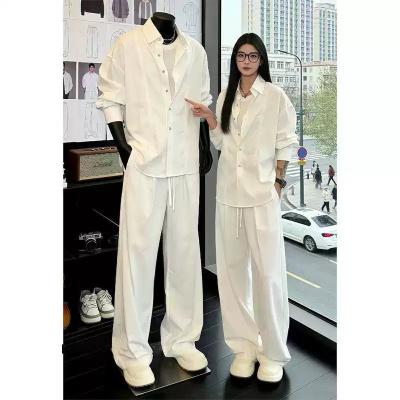 China Cotton Linen Shirt & Trousers Set (Men) for sale