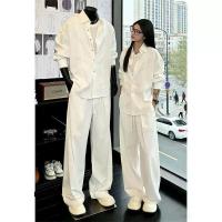 China Cotton Linen Shirt & Trousers Set (Men) for sale