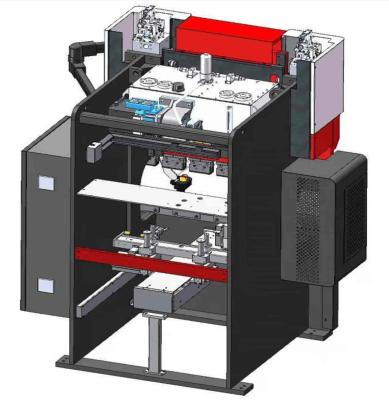 China Metal Sheet Bending 4 Axis Automatic Hydraulic Press Brake 3000mm for sale