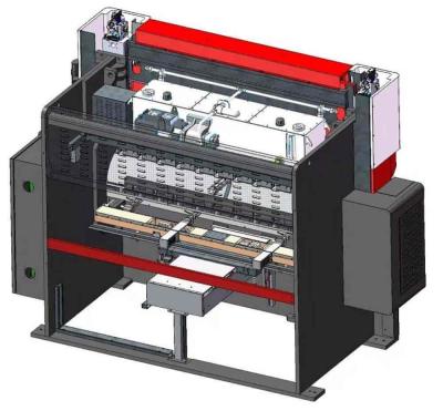 China Promecam Tooling 100 Ton Press Brake Automatic Rebar Bending Machine With E21 for sale