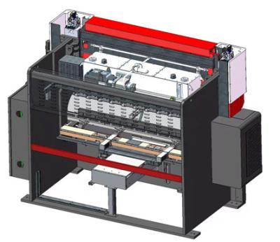 China Metal Sheet Bending 4+1 Axis CNC Press Brake Machine WE67K for sale