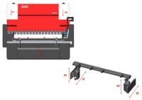 China 8+1 Axis Delem DA66T DA52S Hydraulic CNC Press Brake Machine for sale