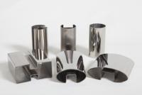 China Stainless steel slotted tube for glass handrail for sale