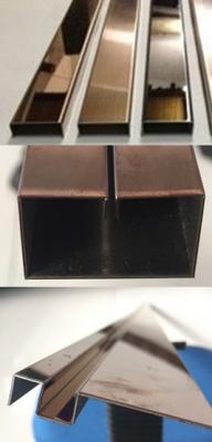 China Stainless Steel Border/tile trim/Skirting 201 304 316 grade  for sale
