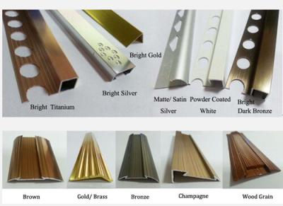 China Stainless Steel trim Edge Protection with mirror/hairline/brushed/color finish for sale