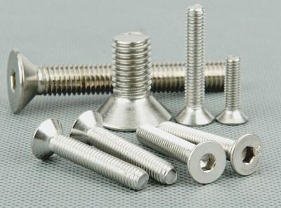 China stainless steel hexagonal flat head screw 201 304 grade for sale
