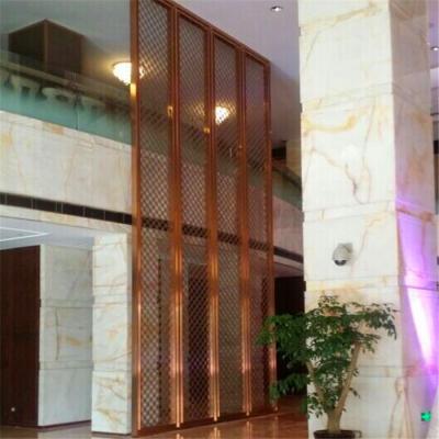 China Brushed stainless steel screen surface anti-fingerprints processed bronze plating Screen for sale