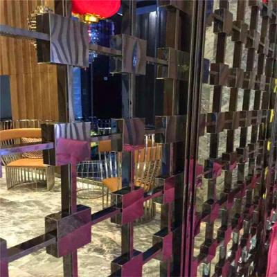 China Decorative Stainless Steel Laser Cut Outdoor Metal Screen exterior wall panel for sale