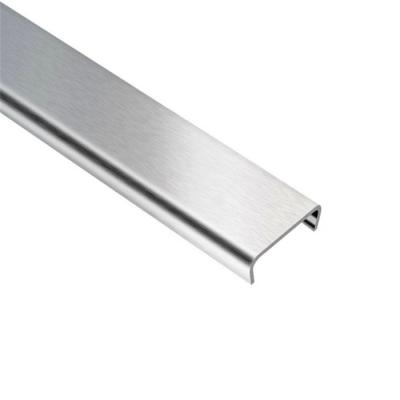 China buildings material metal fabrication stainless steel U channel for glass frame cabinet decoration for sale