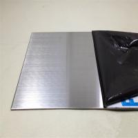 China hot sale stainless steel hairline sheets 304 201 grade for wall background panel for sale