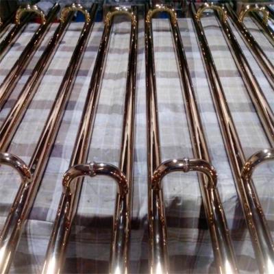 China high quality 304 stainless steel gold plated handle,large pull handle for hotel doors for sale