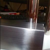 China aisi stainless steel tube decorative tubing no.4 brushed finish for railing and handrail pipe for sale