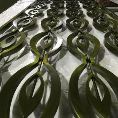 China high-quality custom made metal screen manufacturer stainless steel laser cut panel for hotels for sale