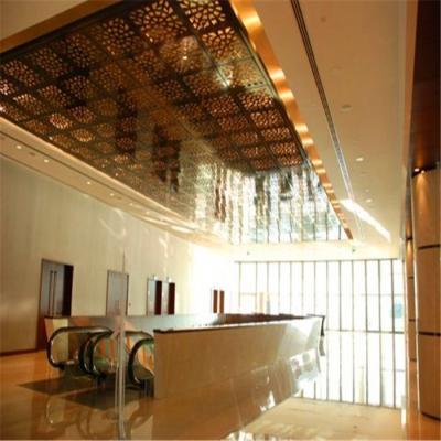 China high quality stainless steel decorative ceiling board laser cut panel designed for sale