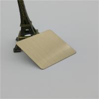 China China stainless steel sheet sus304 gold color mirror finish decoration steel sheet 4x8 size for sale