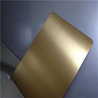China China stainless steel sheet sus304 gold color mirror finish decoration steel sheet 4x8 size for sale