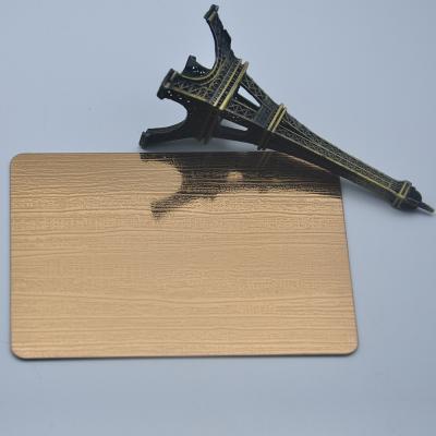 China pvd color coating antique bronze stainless steel panel sheet astm 304 quality on sale for sale
