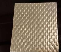 China 304 316 Embossed Metal Sheet Decorative Stainless Steel Sheet for Elevator Ceiling Panel for sale