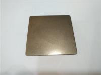 China sand blasted finish gold color decorative sheet stainless steel 304 foshan factory for sale