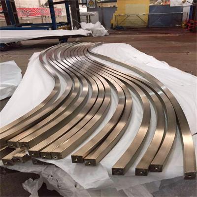 China professional customized stainless steel round tube handle,square pipe handle made in China for sale