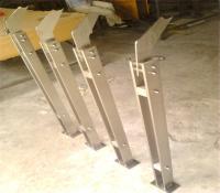 China Modern Designs Metal steel pipe stair stainless steel handrail outdoor metal stair railing for sale