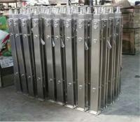 China fatory Customized Morden Design Balcony stainless steel railing stair baluster with color mirror finish for sale
