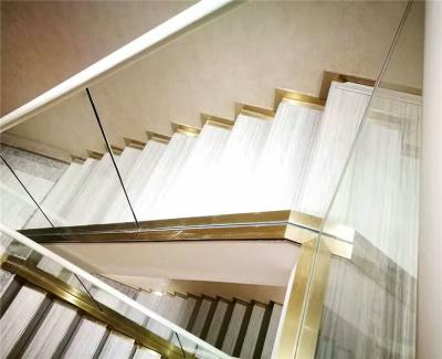 China Polished Finishes Gold Stainless Steel Tile Trim 201 304 316 for sale