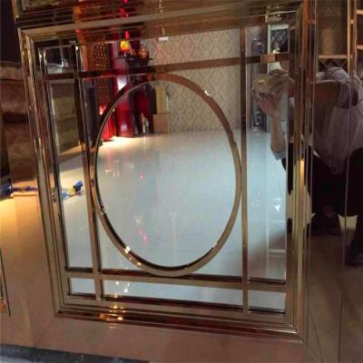 China Polished Finishes Rose Gold Stainless Steel Angle U Shape Trim 201 304 316 for sale