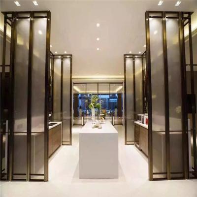 China Polished Finishes Rose Gold Stainless Steel Tile Trim 201 304 316 for sale