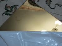 China Gold color stainless steel sheet mirror finish 304 factory China supplier for sale