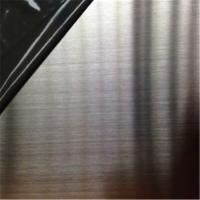 China sus430 stainless steel sheet no.4 satin finish 1219*2438mm size for sale