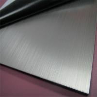 China sus430 stainless steel sheet no.4 satin finish 1219*2438mm size for sale
