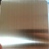 China sus430 stainless steel sheet no.4 satin finish 1219*2438mm size for sale