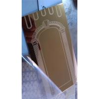 China satin brush titanium bronze coated sheets color stainless steel 304 316 for sale