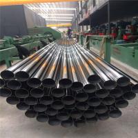 China Stainless steel pipe SUS 304 ASTM A554 standard decorative tube for sale