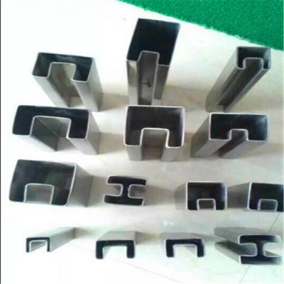 China hot sales 304 316L stainless steel groove tube 6m length China for sale