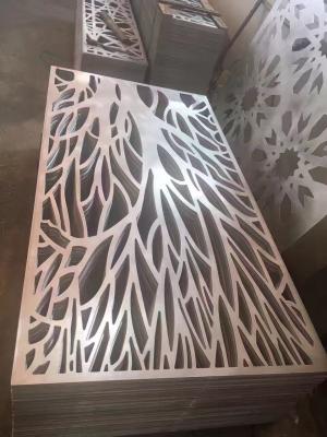 China Decorative Metal Panels - Laser Cut screen panel stainless steel for sale