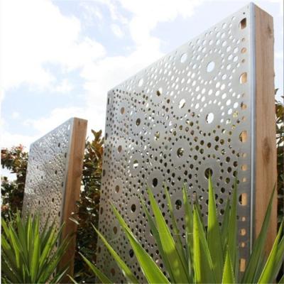 China laser cutting metal fence metal screen for garden fence or decoration for sale