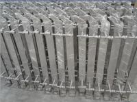 China Height 1050mm AISI316 stain finish stainless steel balustrade post for sale